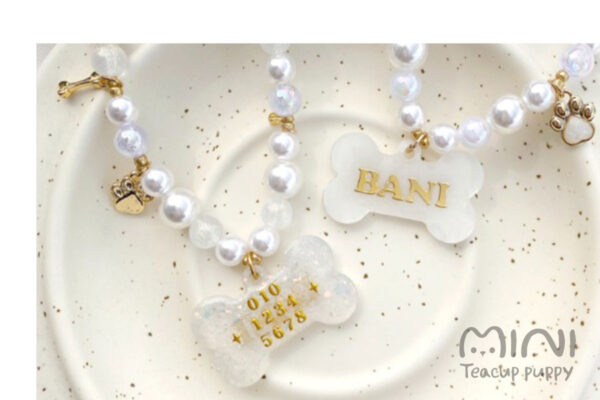 pearl name tag – Mini Teacup Puppy